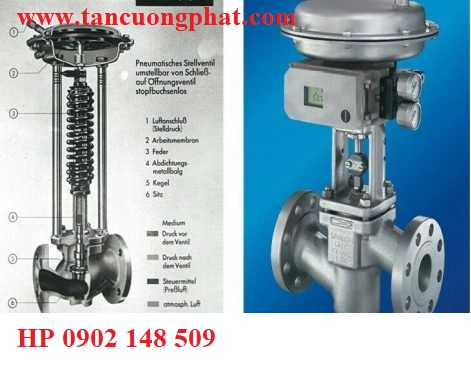 Van điều khiển Samson - Thiết bị Samson AG - Thiết bị điều khiển - Sản phẩm -Tân Cường Phát